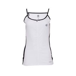 Dare 2b Trainingstop "Regale II Vest" in Wei&szlig;/ Grau/ Schwarz - 57% | Gr&ouml;&szlig;e 40 | Damen-outdoor-tops-shirts
