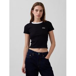 GAP Shirt in Schwarz - 62% | Gr&ouml;&szlig;e XS | Damen-tops