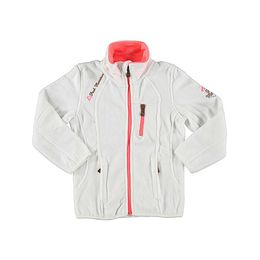 Peak Mountain Fleecejacke in Wei&szlig; - 59% | Gr&ouml;&szlig;e 140 | Kids-fleecejacken-fleecepullover