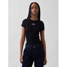 GAP Shirt in Schwarz - 43% | Gr&ouml;&szlig;e L | Damen-tops