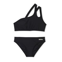 DKNY Bikni-Set in Schwarz - 50% | Gr&ouml;&szlig;e 116 | Kinder-bademode