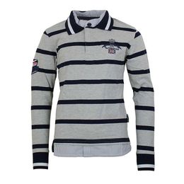 Peak Mountain Pololongsleeve in Grau - 65% | Gr&ouml;&szlig;e 116 | Kinder-oberteile