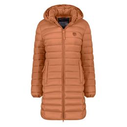 Geographical Norway Steppmantel "Atikotal" in Hellbraun - 70% | Gr&ouml;&szlig;e S | Damenjacken
