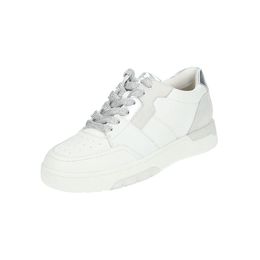 Paul Green Leder-Sneakers in Wei&szlig; - 59% | Gr&ouml;&szlig;e 40,5 | Damen-sneakers