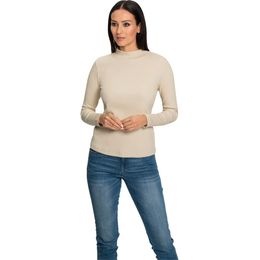 Heine Longsleeve in Beige - 60% | Gr&ouml;&szlig;e 46 | Damen-tops