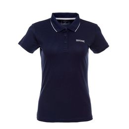 Regatta Funktionspoloshirt "Maverick V" in Dunkelblau - 77% | Gr&ouml;&szlig;e 40 | Damen-outdoor-tops-shirts
