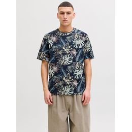 Jack & Jones Jack & Jones Shirt "Honululu" in Dunkelblau - 40% | Gr&ouml;&szlig;e L | Herren-plussize