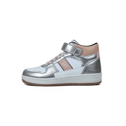 GAP Sneakers "Boston Mid II" in Beige/ Silber/ Wei&szlig; - 45% | Gr&ouml;&szlig;e 31 | Kindersneakers