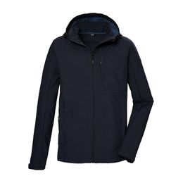 Killtec Softshelljacke "KOS 103" in Schwarz/ Dunkelblau - 47% | Gr&ouml;&szlig;e M | Herren-outdoorjacken