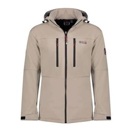 Geographical Norway Softshelljacke "Timmex" in Beige - 69% | Gr&ouml;&szlig;e L | Herren-outdoorjacken