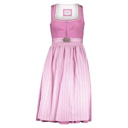 Turi Landhaus Dirndl "Doris" in Rosa - 60% | Gr&ouml;&szlig;e 40 | Damen-dirndl