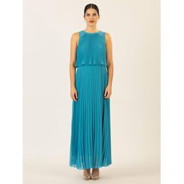 Apart Plisseekleid in Blau - 77% | Gr&ouml;&szlig;e 44 | Damen-kleider