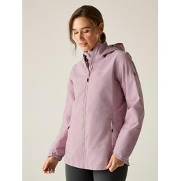 Regatta Regenjacke "Hamara IV" in Rosa - 70% | Gr&ouml;&szlig;e 46 | Damen-outdoorjacken
