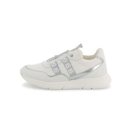 DKNY Sneakers in Wei&szlig;/ Silber - 56% | Gr&ouml;&szlig;e 32 | Kindersneakers