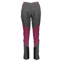 The North Face Ski-/ Snowboardhose "Dawn Turn" in Grau/ Lila - 68% | Gr&ouml;&szlig;e 36 | Damen-sporthosen