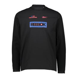 Reebok Longsleeve ''TS Graphene'' in Schwarz - 73% | Gr&ouml;&szlig;e S | Herren-plussize