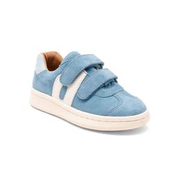 bisgaard Leder-Sneakers "Bay V" in Blau - 53% | Gr&ouml;&szlig;e 28 | Kindersneakers