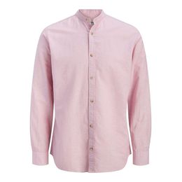 Jack & Jones Jack & Jones Hemd "Summer" in Rosa - 42% | Gr&ouml;&szlig;e M | Herren-plussize