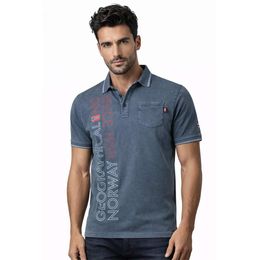 Geographical Norway Poloshirt "Konakri" in Dunkelblau - 71% | Gr&ouml;&szlig;e S | Herren-plussize