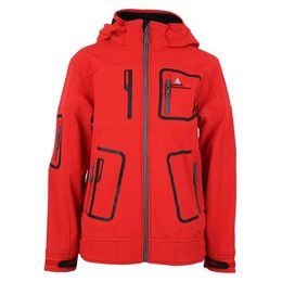 Peak Mountain Softshelljacke in Rot - 64% | Gr&ouml;&szlig;e 152 | Kinder-outdoor-jacken