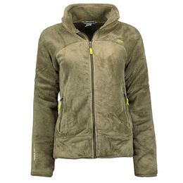 Geographical Norway Fleecejacke "Upaline" in Oliv - 66% | Gr&ouml;&szlig;e M | Damenjacken