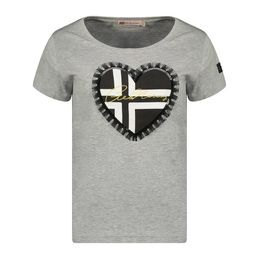 Geographical Norway Shirt "Jeduction" in Grau - 72% | Gr&ouml;&szlig;e L | Damen-tops