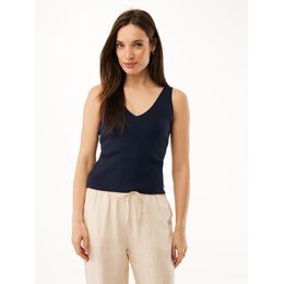 Mexx Top "Lavender" in Dunkelblau - 55% | Gr&ouml;&szlig;e M | Damen-tops