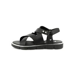 DKNY Leder-Sandalen in Schwarz - 57% | Gr&ouml;&szlig;e 38 | Kindersandalen