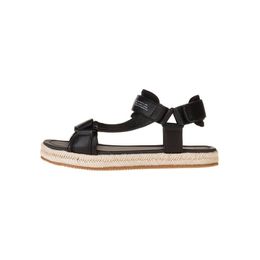 Pepe Jeans Footwear Leder-Sandalen in Schwarz - 64% | Gr&ouml;&szlig;e 42 | Herrensandalen