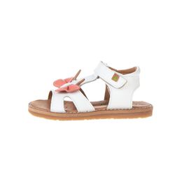 El Naturalista Leder-Sandalen in Wei&szlig; - 49% | Gr&ouml;&szlig;e 29 | Kindersandalen