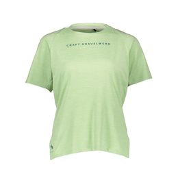 Craft Fahrradshirt "ADV Gravel" in Gr&uuml;n - 78% | Gr&ouml;&szlig;e S | Damen-outdoor-tops-shirts