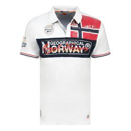 Geographical Norway Poloshirt "Kidney" in Wei&szlig; - 69% | Gr&ouml;&szlig;e 128 | Kinder-oberteile