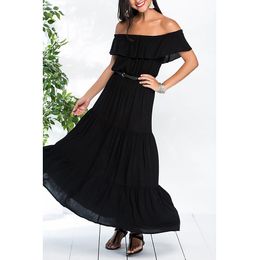 Milan Kiss Kleid in Schwarz - 61% | Gr&ouml;&szlig;e M | Damen-kleider