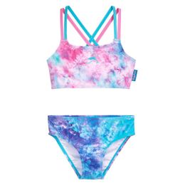 Playshoes Bikini "Batik" in Blau/ Rosa - 22% | Gr&ouml;&szlig;e 122/128 | Kinder-bademode
