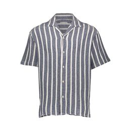 Jack & Jones Jack & Jones Hemd "Coba" in Dunkelblau/ Wei&szlig; - 50% | Gr&ouml;&szlig;e S | Herren-plussize