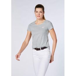 POLO SYLT Shirt in Grau - 49% | Gr&ouml;&szlig;e XS | Damen-tops