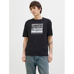 Jack & Jones Jack & Jones Shirt "Porto" in Schwarz - 66% | Gr&ouml;&szlig;e M | Herren-plussize