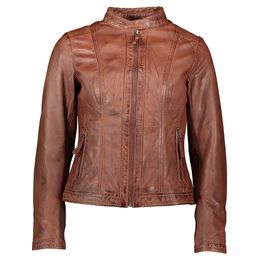 7eleven Lederjacke "Susa" in Cognac - 71% | Gr&ouml;&szlig;e 44 | Damenjacken