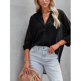 LA Angels Bluse in Schwarz - 60% | Gr&ouml;&szlig;e L | Damen-blusen
