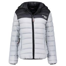 Geographical Norway Steppjacke "Atikoclerc" in Grau - 67% | Gr&ouml;&szlig;e XL | Damenjacken