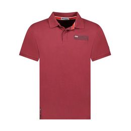 Geographical Norway Poloshirt "Koffroy" in Bordeaux - 71% | Gr&ouml;&szlig;e M | Herren-plussize