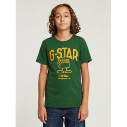 G-Star Raw G-Star Shirt in Gr&uuml;n - 46% | Gr&ouml;&szlig;e 140 | Kinder-oberteile