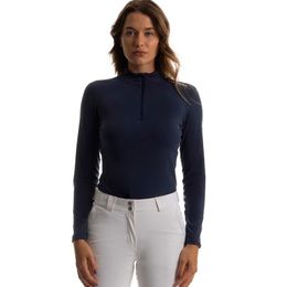 Fischer Funktionsshirt in Dunkelblau - 72% | Gr&ouml;&szlig;e XL | Damen-outdoor-tops-shirts