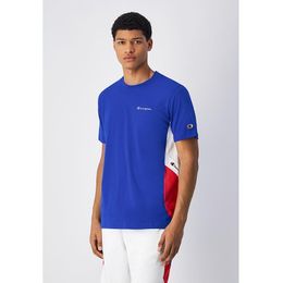 Champion Shirt in Blau/ Wei&szlig;/ Rot - 53% | Gr&ouml;&szlig;e L | Herren-plussize