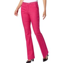 Heine Jeans - Flared fit - in Pink - 62% | Gr&ouml;&szlig;e 34 | Damenjeans