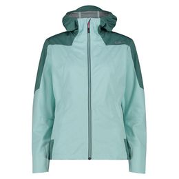 CMP Softshelljacke in T&uuml;rkis - 51% | Gr&ouml;&szlig;e 48 | Damen-outdoorjacken