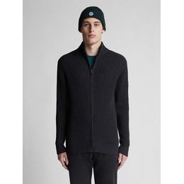 North Sails Cardigan in Anthrazit - 47% | Gr&ouml;&szlig;e XL | Herren-plussize