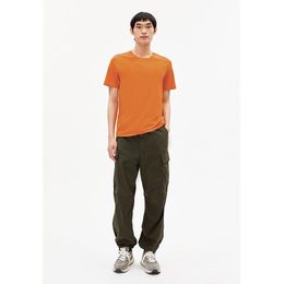 armedangels Shirt "Jaames" in Orange - 33% | Gr&ouml;&szlig;e XL | Herren-plussize