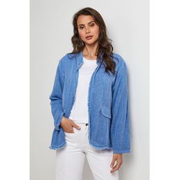 Lin Passion Blazer in Blau - 74% | Gr&ouml;&szlig;e 36/38 | Damenjacken
