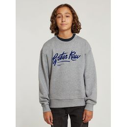 G-Star Raw G-Star Sweatshirt in Grau - 49% | Gr&ouml;&szlig;e 116 | Kinder-sweatshirts-jacken